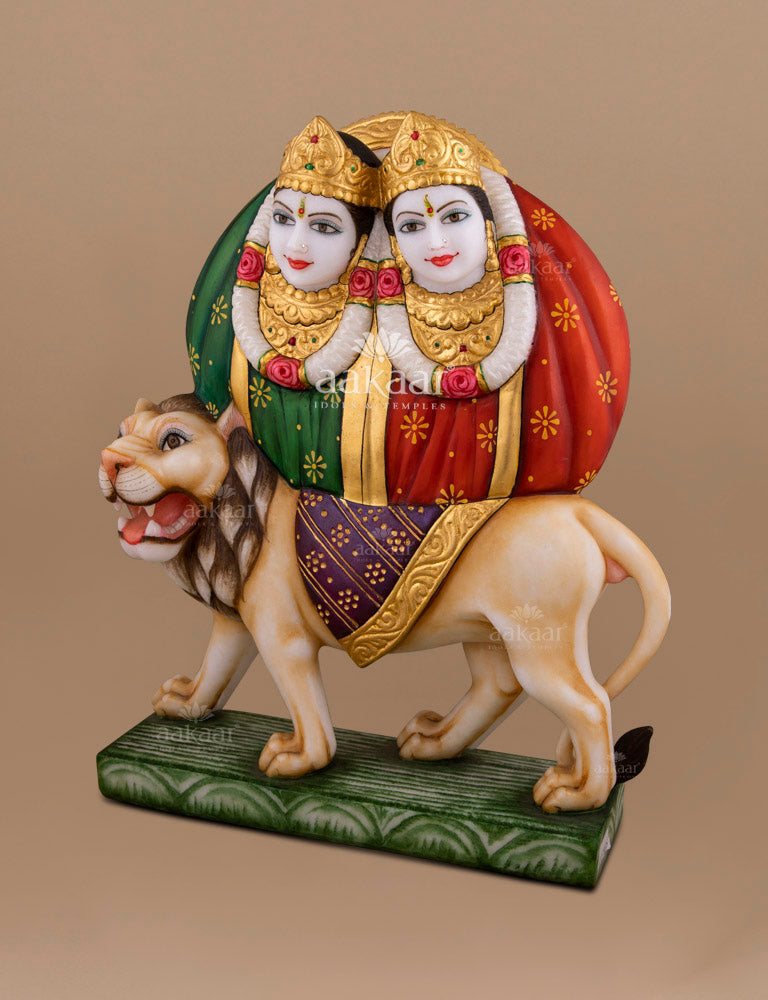 Kuldevi Chamunda Mata 15" – Aakaar - Idols & Temples