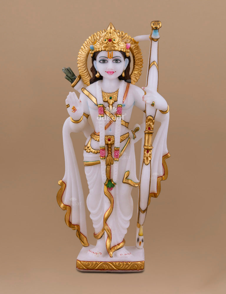 Ram Darbar Set in Pure Marble 12" – Aakaar - Idols & Temples