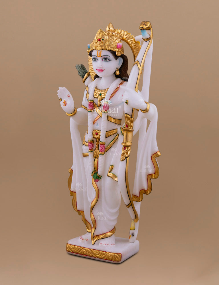 Ram Darbar Set in Pure Marble 12" – Aakaar - Idols & Temples