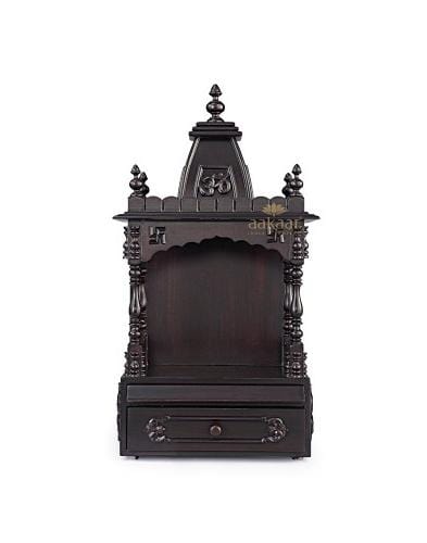 Small Wooden Temple - 12 VO – Aakaar - Idols & Temples